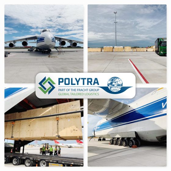 Polytra Handled a Project Shipment by Air Charter - CLC Projects