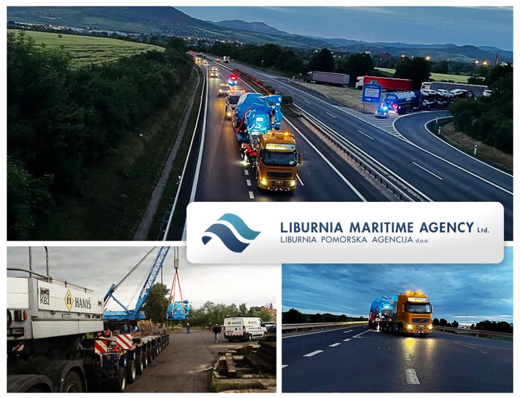 Liburnia Transported a Large Steam Turbine from Doosan Skoda Power, CZ ...