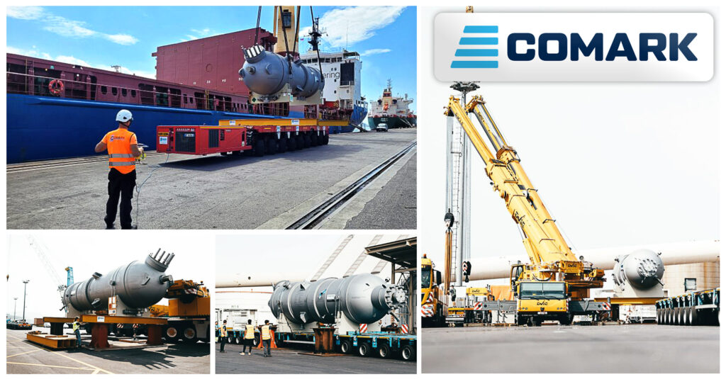 Comark Handled this Heavy Unit via Port of Koper (Luka Koper) with ...