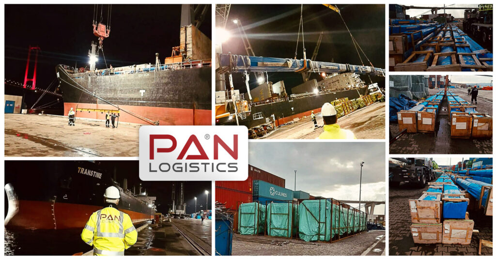 Pan Logistics Shipped Under Own Charter & Delivered to Door 54 x 26m Long Aluminum Profiles & 3 ...