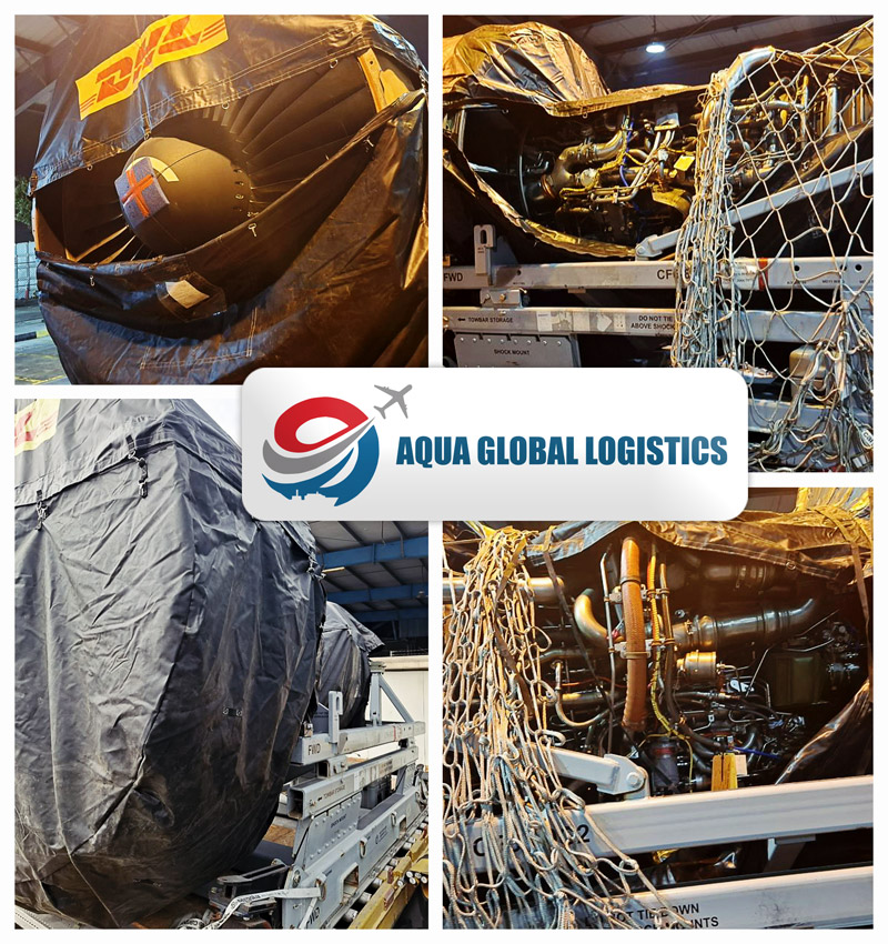 Aqua Global Logistics Performed a Critical Aircraft Engine Transport ...