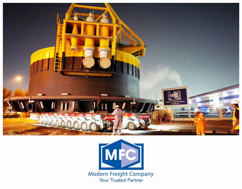 MFC Moved a Single Point Mooring Buoy from Site to MFC’s Open Yard - CLC Projects
