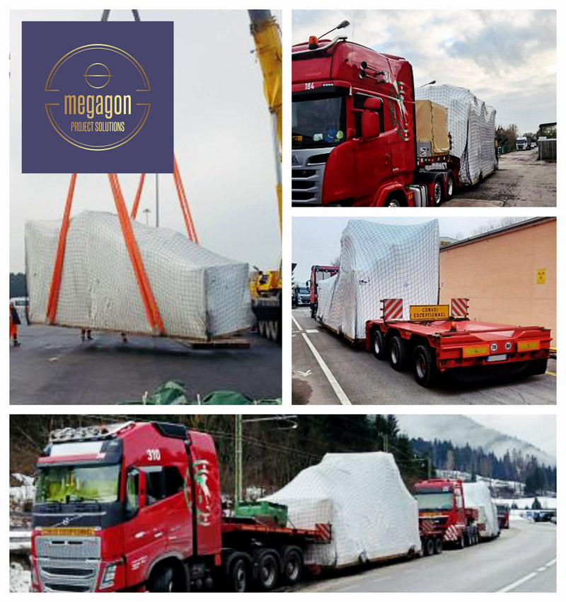 Megagon Projects Delivered 6pcs with Height of 432cm from EU to GB in ...