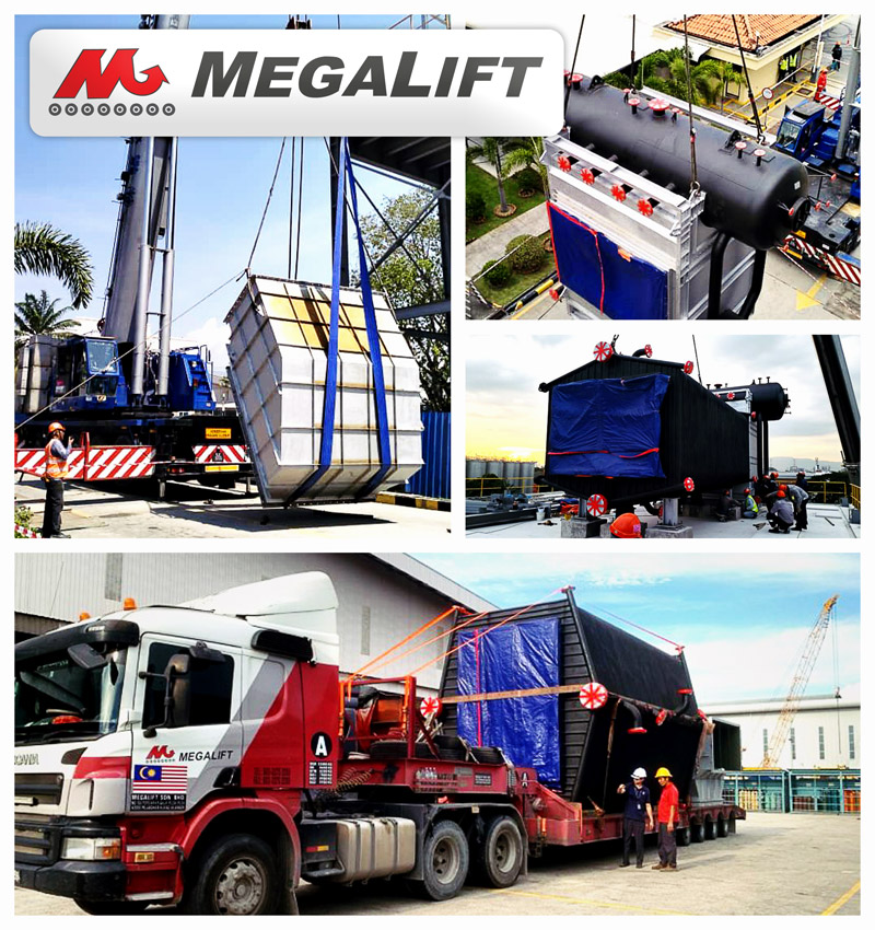 Megalift Transported Oversized Cargo 370km from Selangor to Penang ...